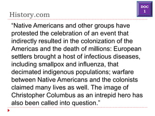 DBQ - Columbus | PPTX