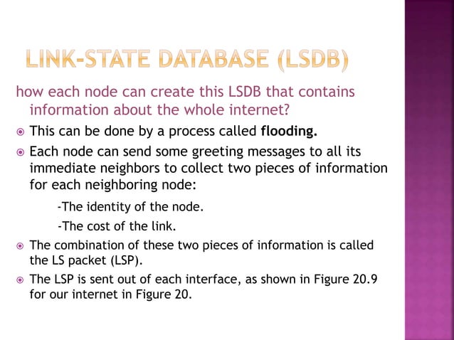 Ch 20 UNICAST ROUTING SECTION 2 | PPTX