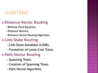 Ch 20 UNICAST ROUTING SECTION 2 | PPTX