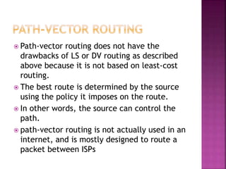Ch 20 UNICAST ROUTING SECTION 2 | PPTX