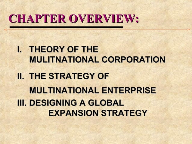 Chapter 20 IFM | PPT