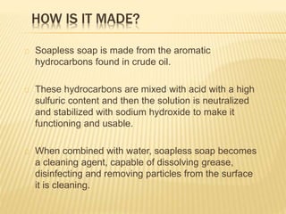 Soaps and Detergents | PPTX