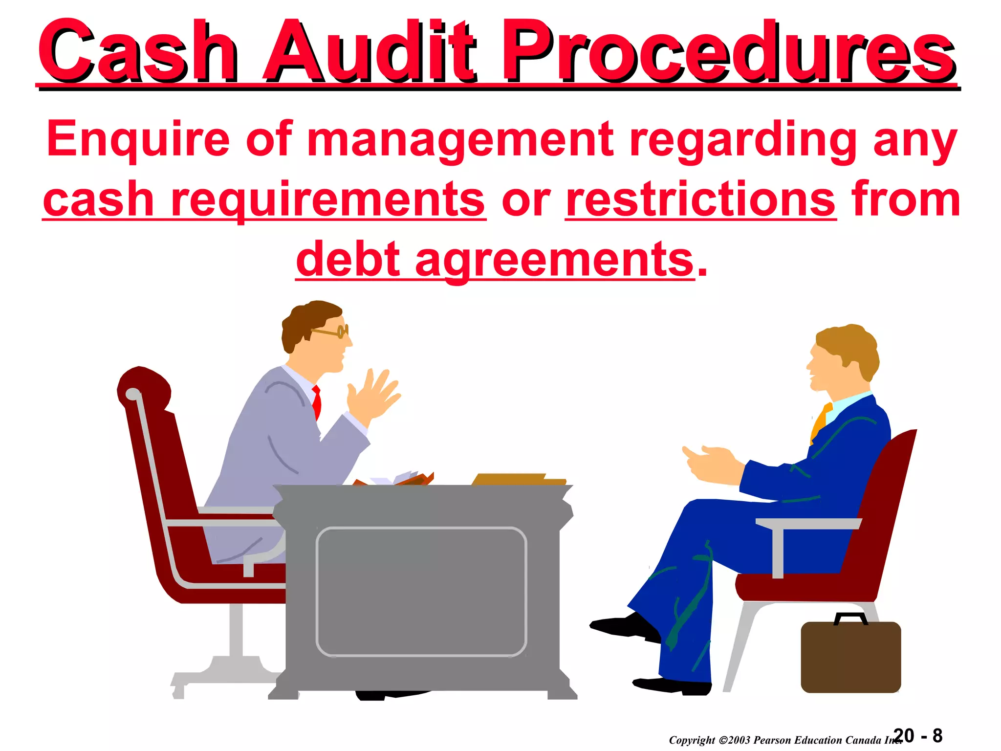 Audit of Cash Balances | PPT