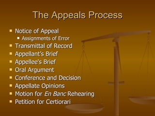 Ch 20 Appeals Process | PPT