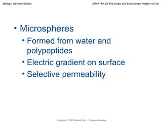 Ch20 lecture history of life 1 | PPT | Biological Sciences | Science