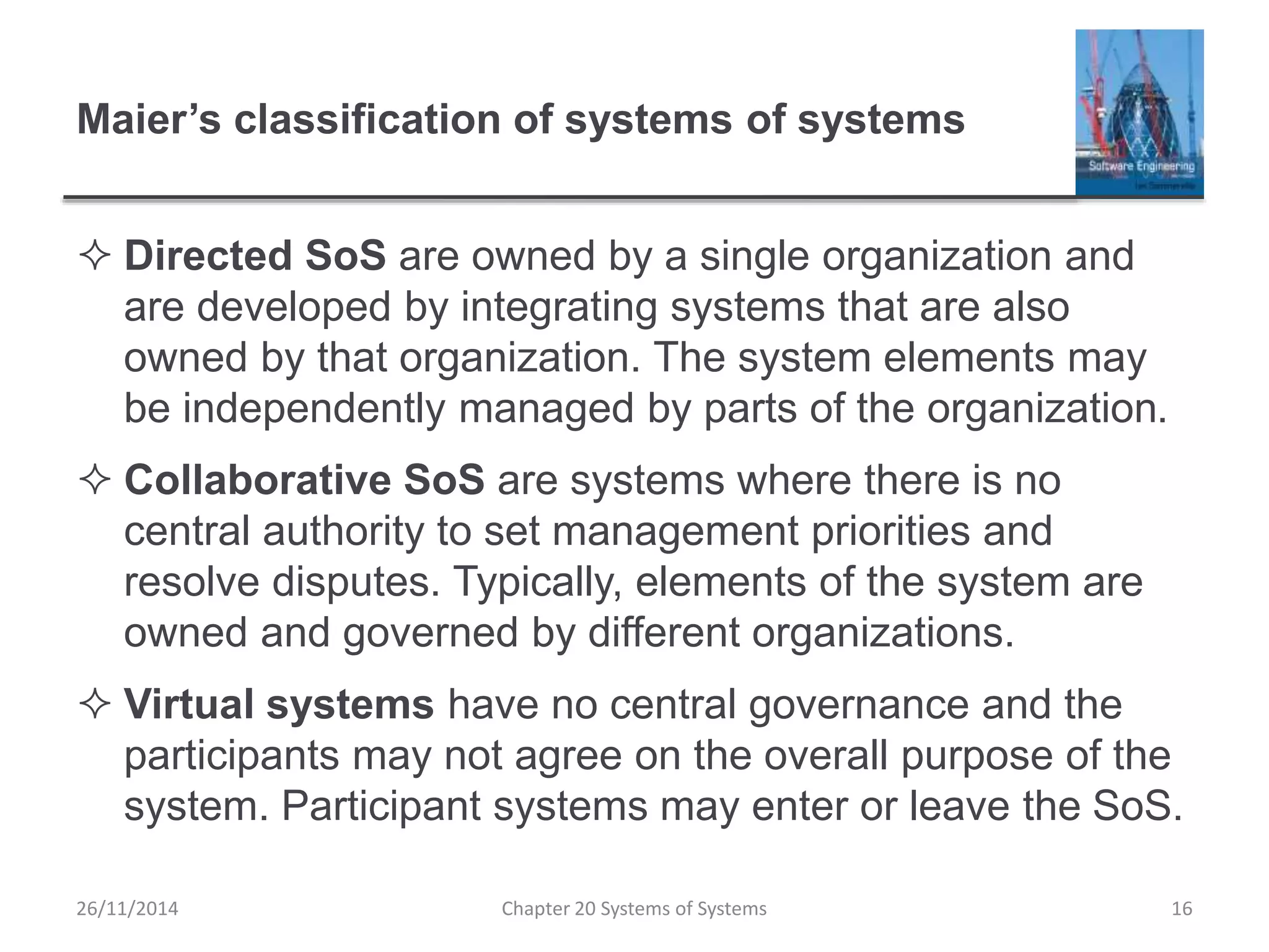 Ch20 - Systems of Systems | PPTX