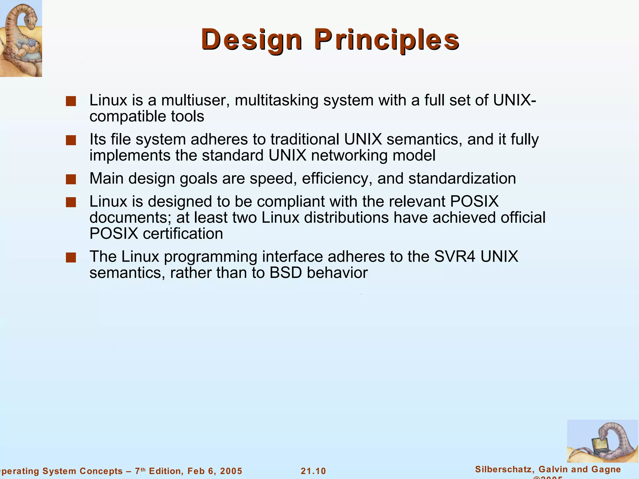 Chapter 21 - The Linux System | PPT