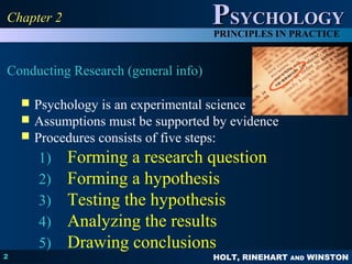 Ch. 2 Sections #1 & 2 | PPT