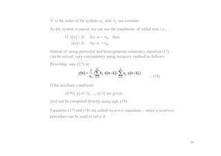 LINEAR SYSTEMS | PPT | Free Download