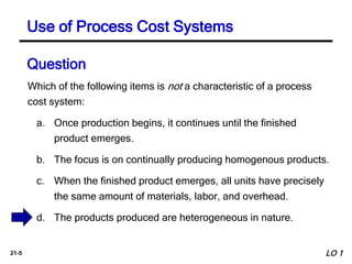 ch21 process costing managerial accounting | PPT