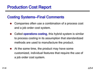 ch21 process costing managerial accounting | PPT