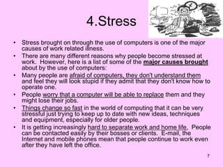 Ch 21 computer and your health | PPT