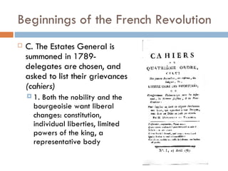 Ch21 Section 3 The French Revolution | PPT