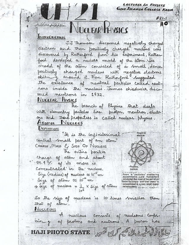 Nuclear Physics | PDF