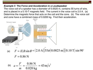 Ch 21 Magnetic Fields and Forces | PPT