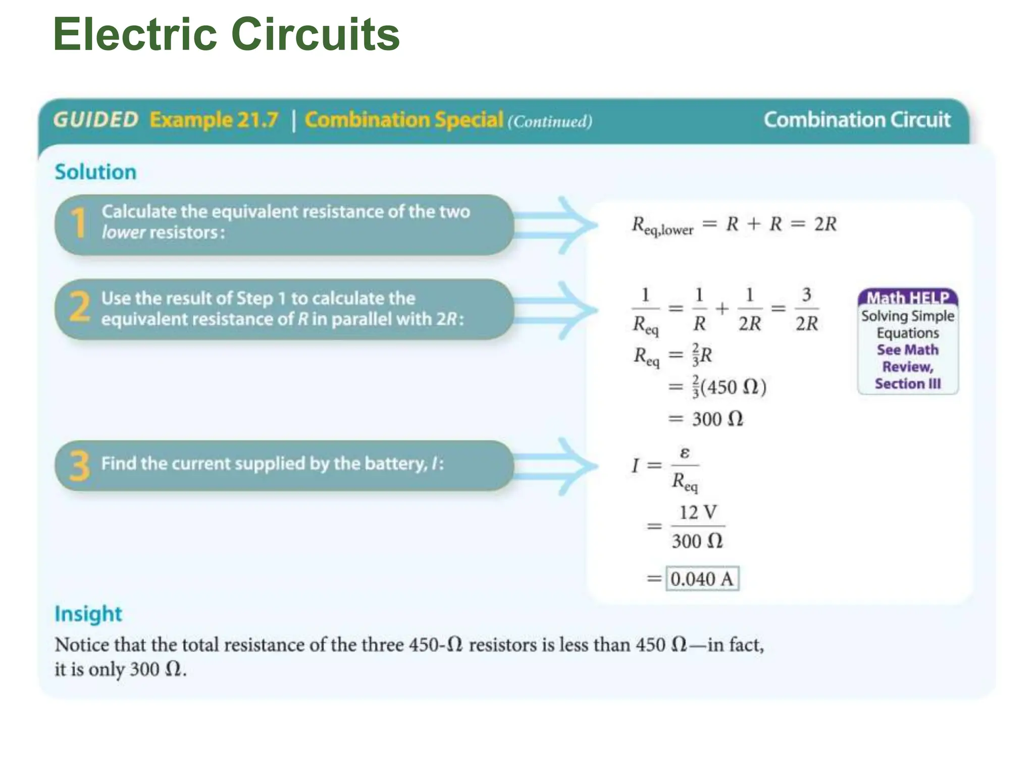 ch_21_PPT_lecture for physics resitor in series and parallel circuit ...