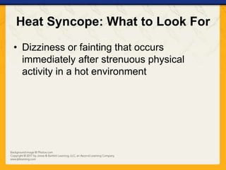 Ch21 presentation heat_emergencies | PPTX | First Aid | Injuries