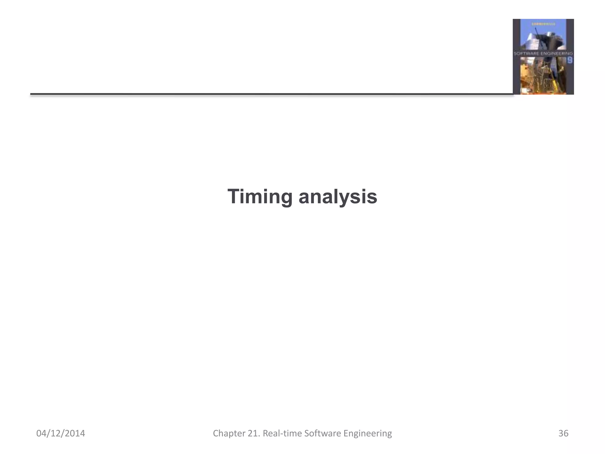 Ch21 real time software engineering | PPTX | Operating Systems | Computer Software and Applications