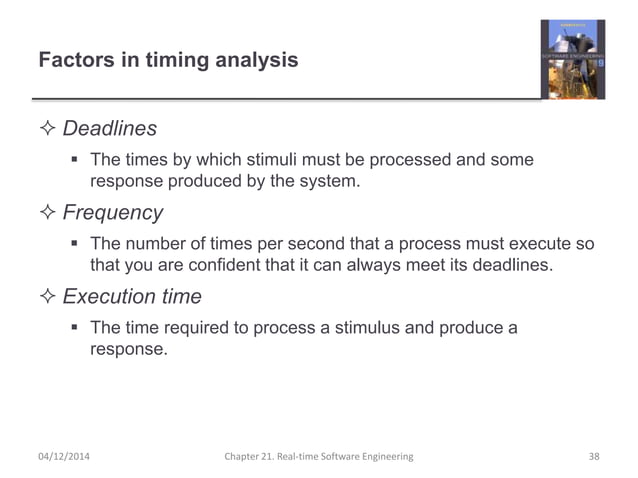 Ch21 real time software engineering | PPTX | Operating Systems ...