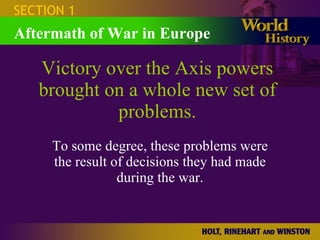 Ch 22.1 Aftermath of WWII | PPT