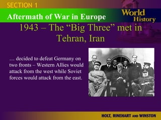 Ch 22.1 Aftermath of WWII | PPT