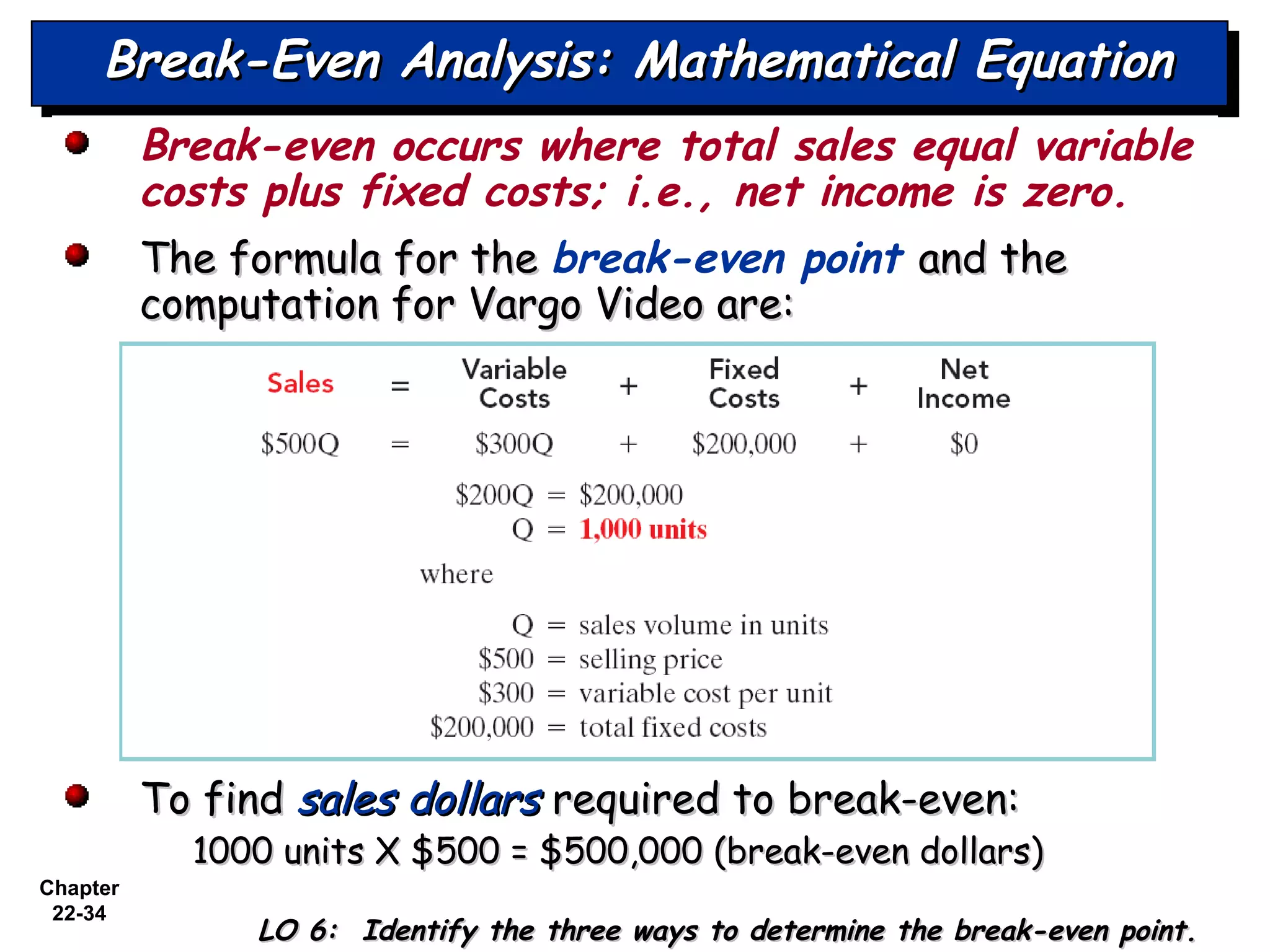 NSU EMB 501 Accounting Ch22 | PPT