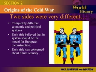 Ch 22.2 Origins of the Cold War | PPT