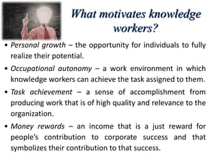 Ch 22.pptx compensation strategy for knowledge workers | PPTX