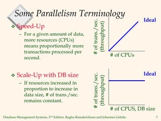 Parallel Database description in database management | PPT