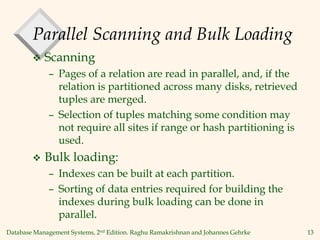 ch22a_ParallelDBs how parallel Datab.ppt | Databases | Computer ...