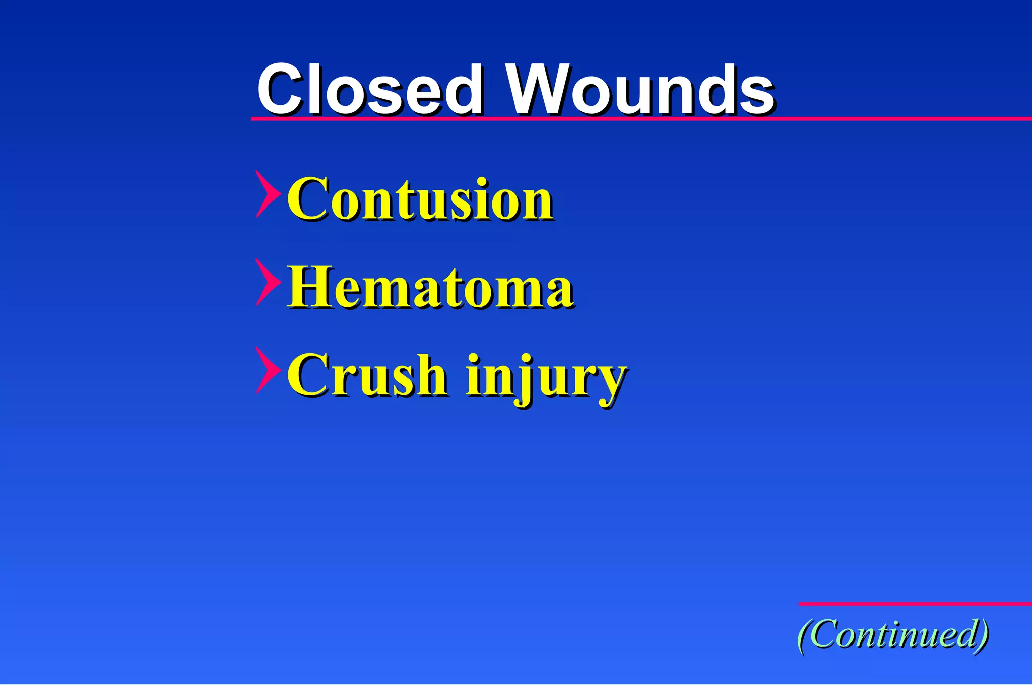 Soft Tissue Injuries | PPT
