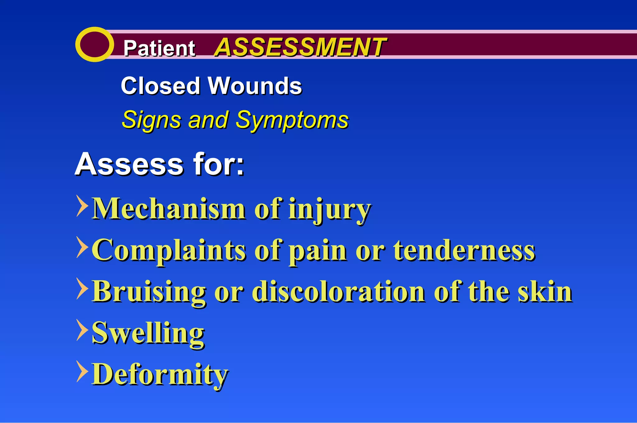 Soft Tissue Injuries | PPT