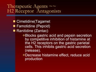 gastrointestinal agents | PPT