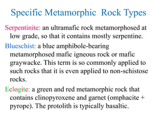 Ch 22 Metamorphic Classification.ppt