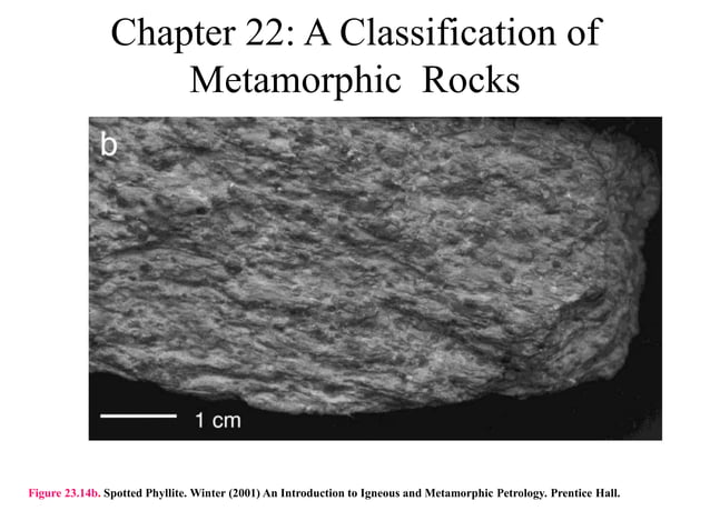 Ch 22 Metamorphic Classification.ppt