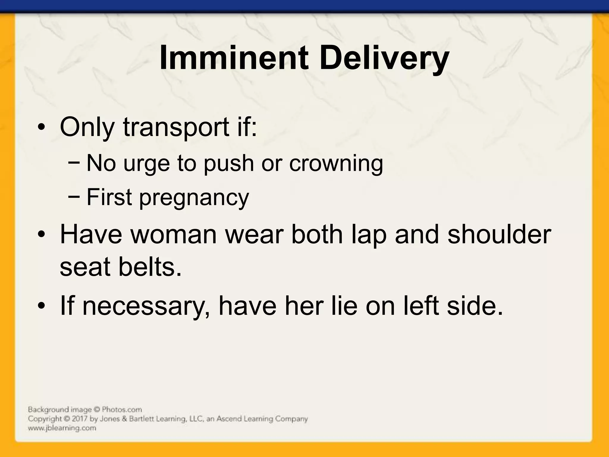 Ch22 presentation childbirth_and_gynecologic | PPTX