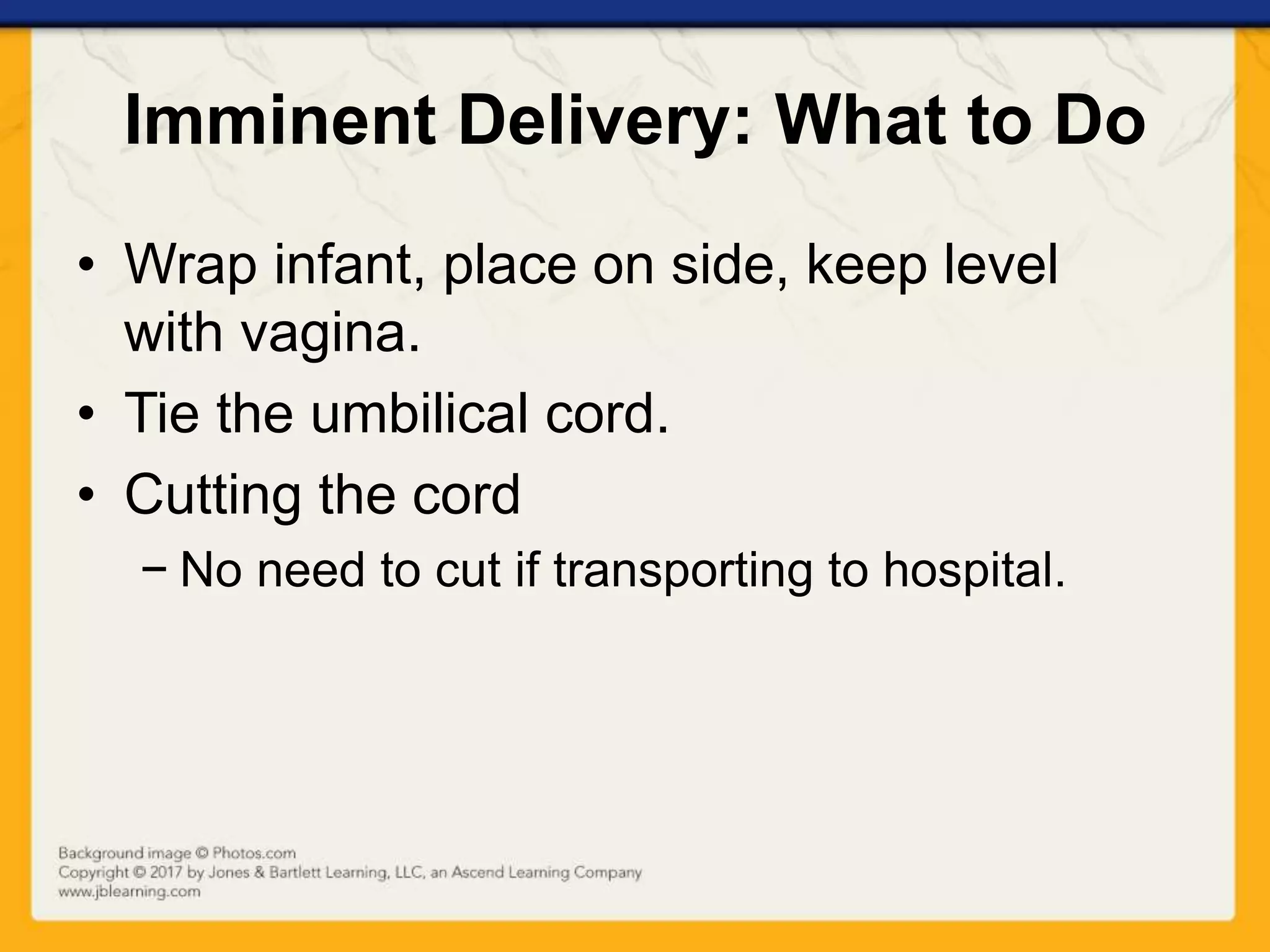 Ch22 presentation childbirth_and_gynecologic | PPTX