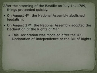 Ch 23 2 Revolution Brings Reform And Terror | PPTX