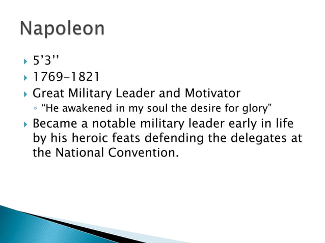 Ch 23 3 And 23 4 Napoleon | PPT