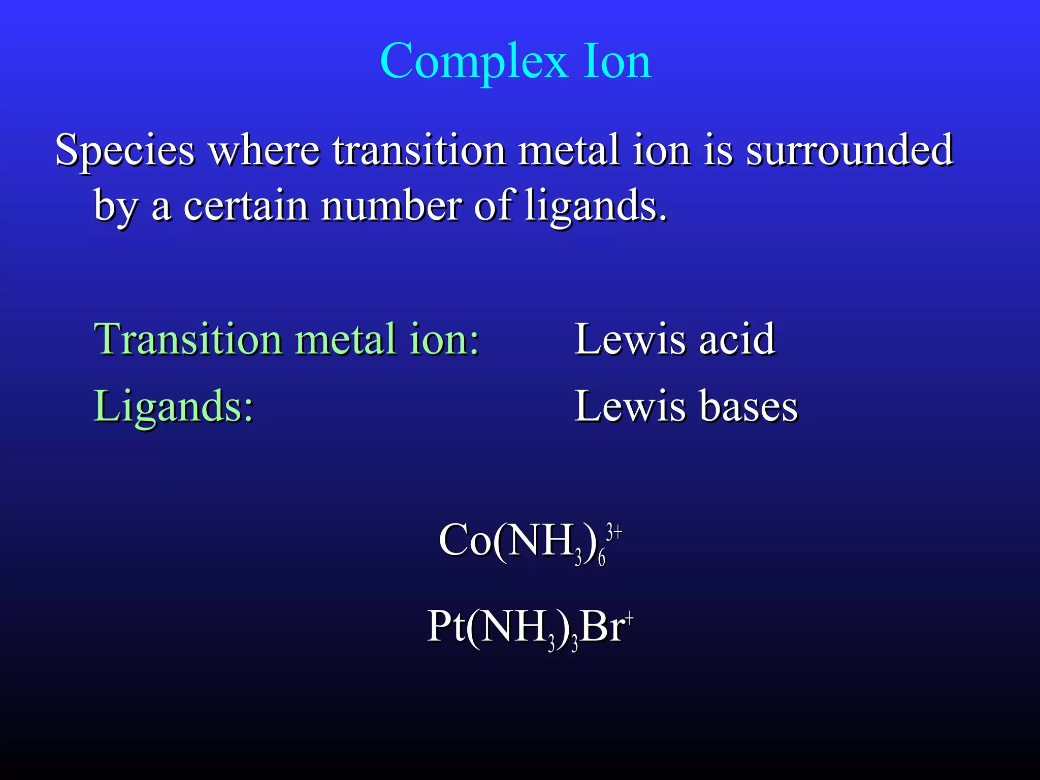 Ch23 coordination(a) | PPT