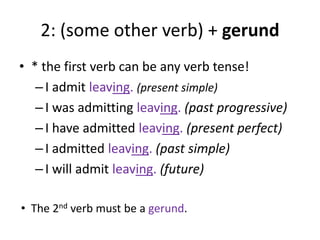 Ch. 23: Gerunds | PPT