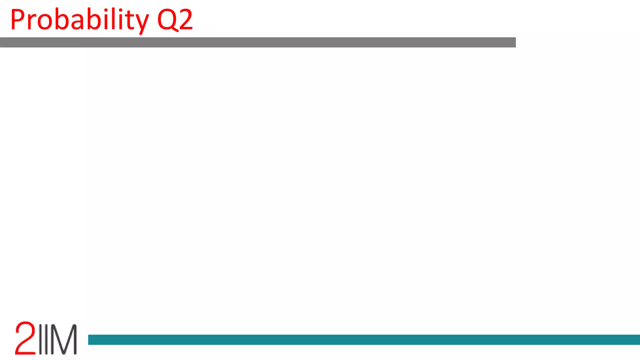 Probability - Rearrangement of Letters | PPTX