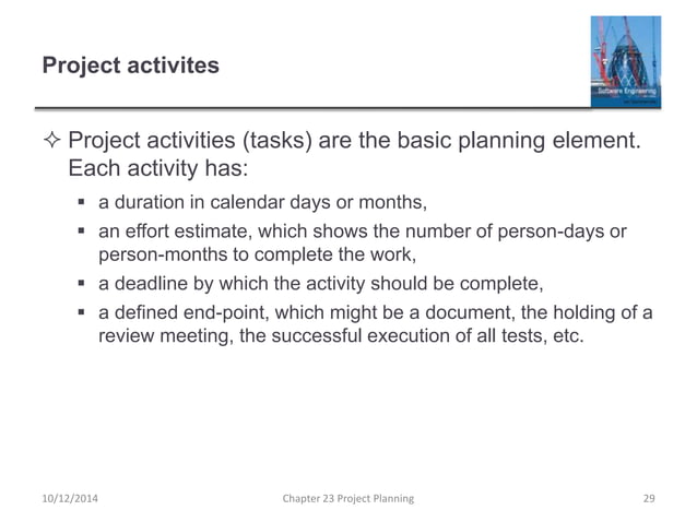 Ch23 project planning | PPT