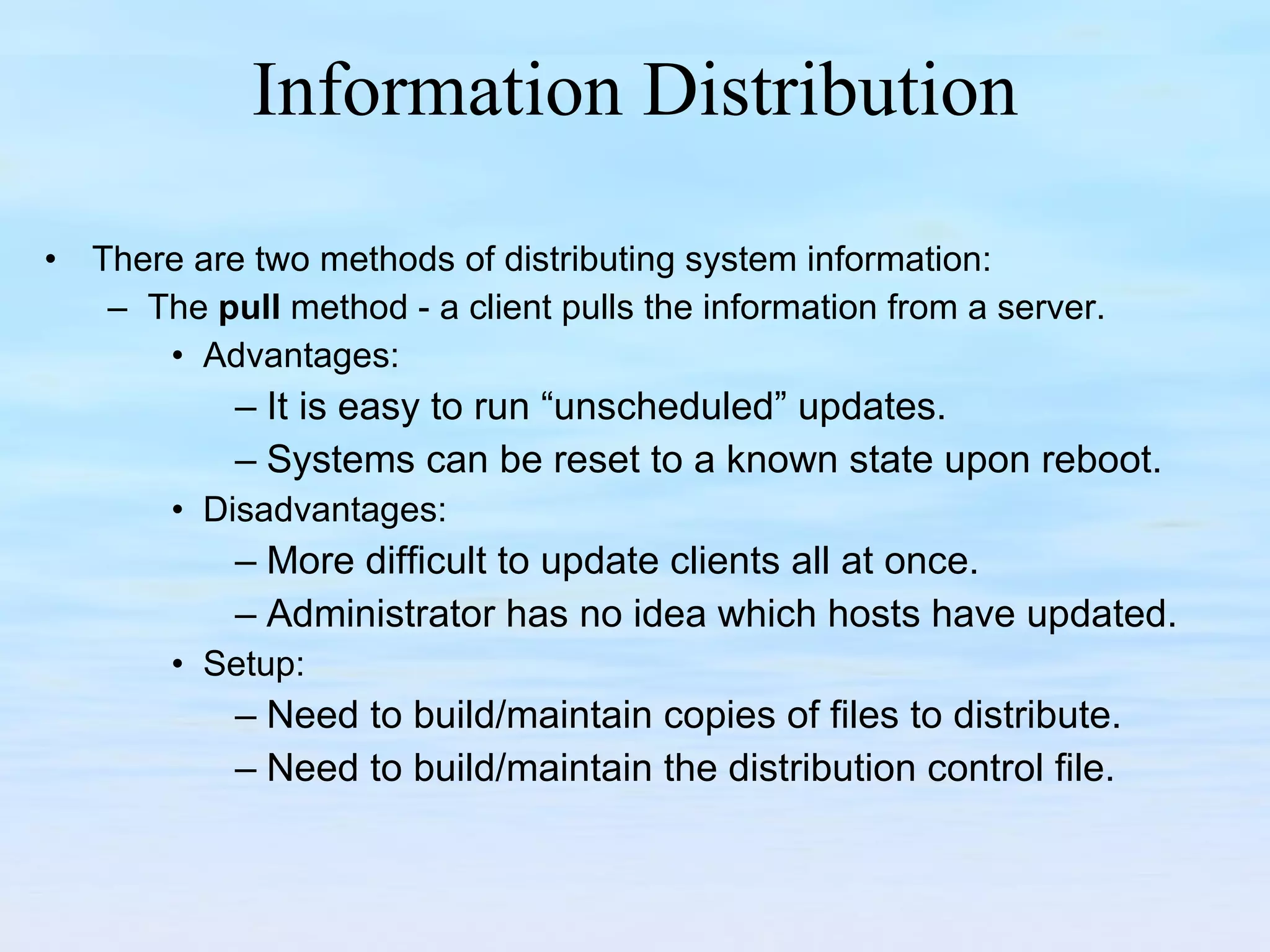 Ch23 system administration | PPT