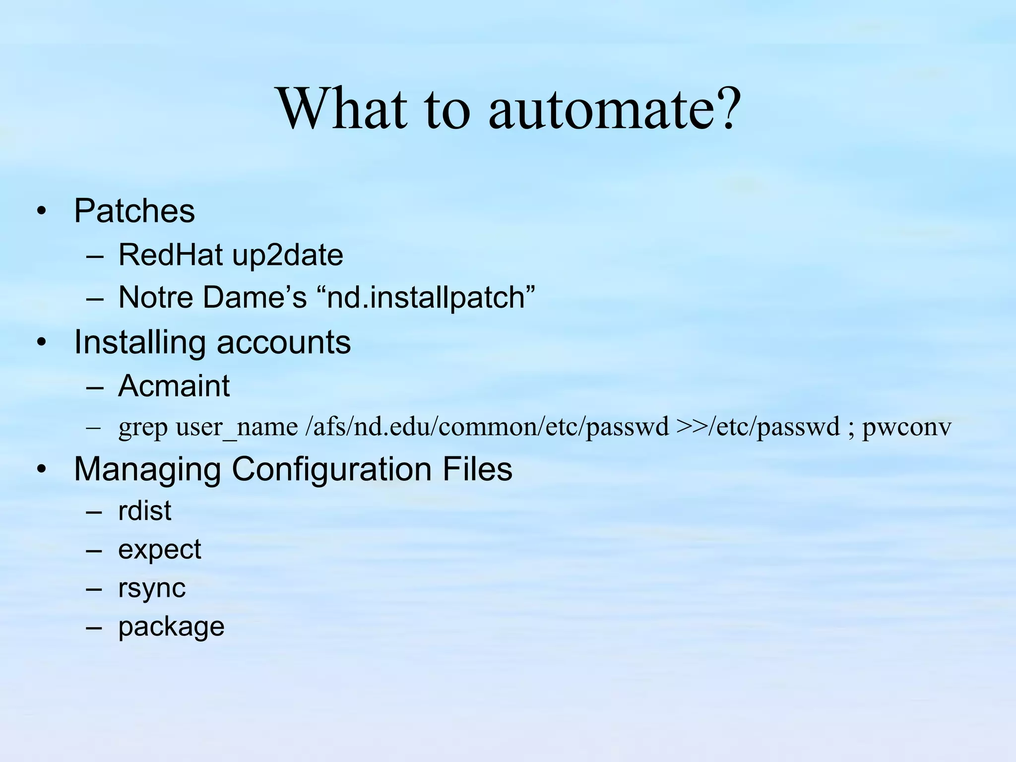 Ch23 system administration | PPT