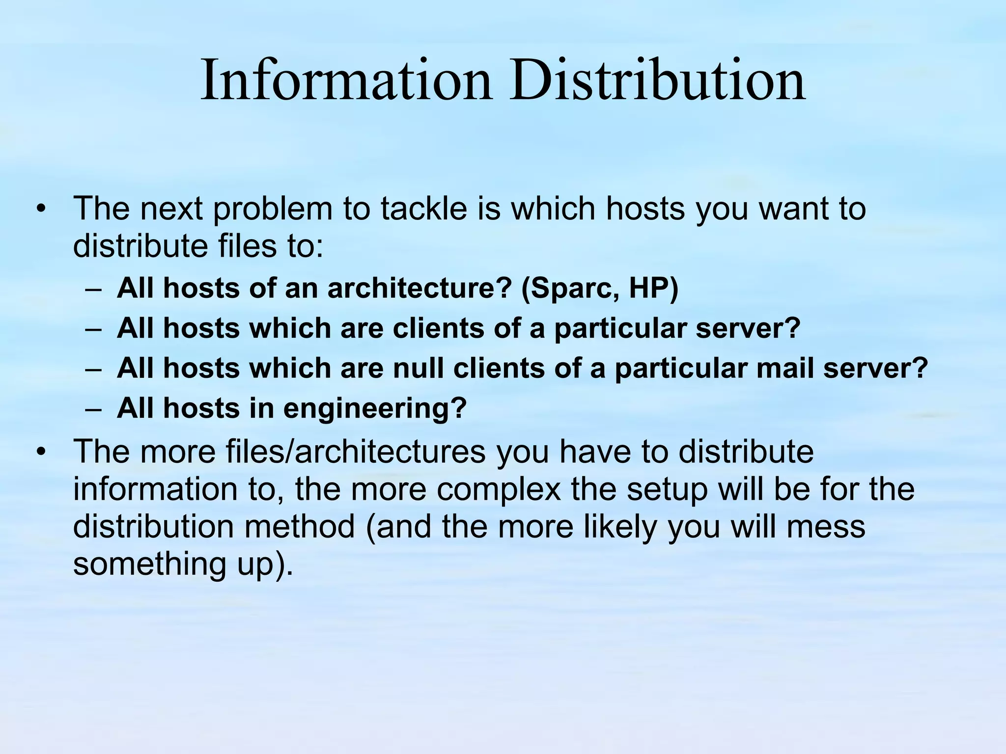 Ch23 system administration | PPT