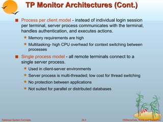24. Advanced Transaction Processing in DBMS | PPT