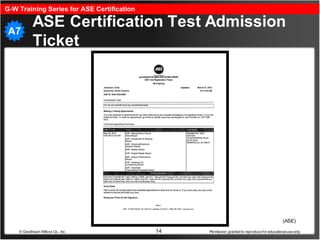 Ase Certificate Template
