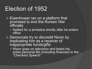 CH_24_The 1950s | PPTX | Political Issues & policy | Politics