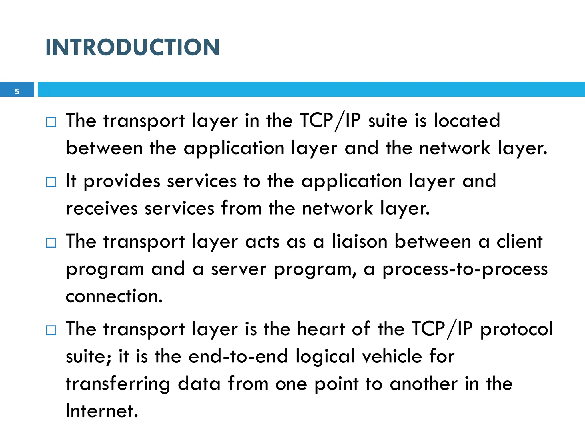 Dcn 5th Ed Slides Ch24 Transport Layer Protocolspdf